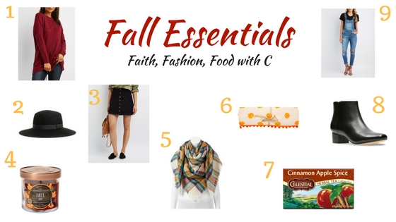 Fall Essentials – SincerelyC